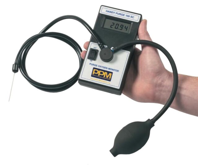 PPM- Pipe Purge Masters 1001 Purge Oxygen Monitor for Pipe Welding ...