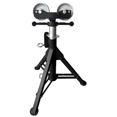 B&B 4005 22-39in Folding Pipe Jack Stand with Steel Wheels - Jim ...