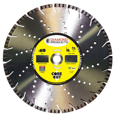Diamond Products TXL14125-T7XL 14in. Diamond Blade - Jim & Slims Tool ...