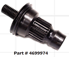 Core Bore - Hilti Adapter - 5/8-11 Male (Top) and Hilti Spline (Bottom ...