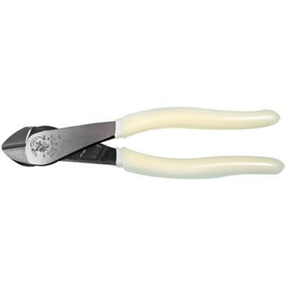 Klein - D248-8-GLW - Hi-Viz Diagonal-Cutting Pliers - Angled Head - Jim ...