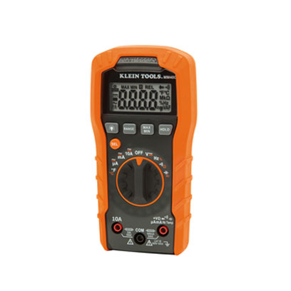 Klein - MM400 - Digital Multimeter, Auto-Ranging, 600V - Jim & Slims ...
