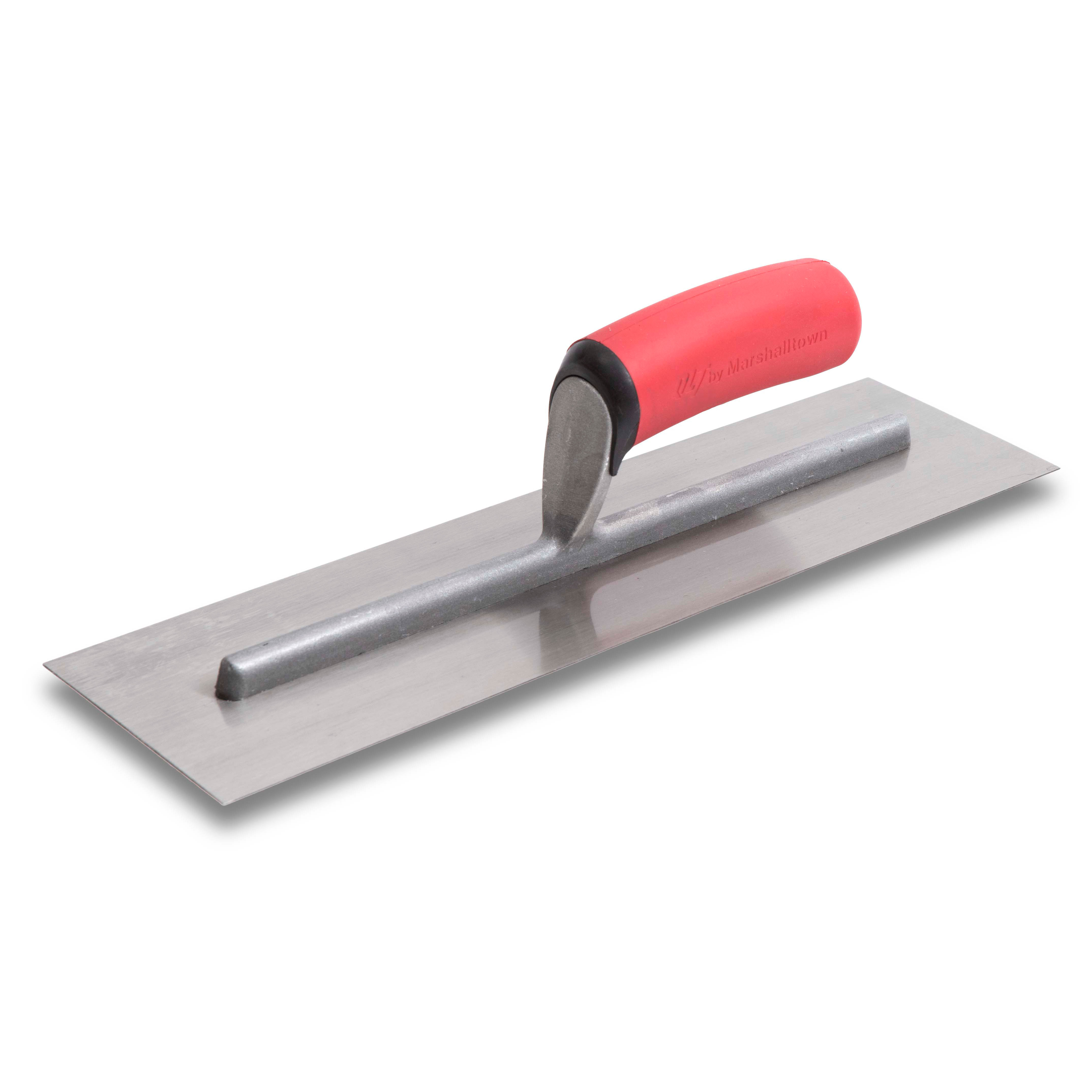 Marshalltown FT144 14in x 4in Finishing Trowel w/ Soft Grip Handle ...