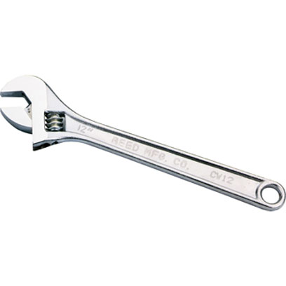 Reed CW12 12in Adjustable Wrench - Jim & Slims Tool Supply