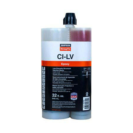 Simpson Strong-Tie CI-LV Low-Viscosity Structural Injection Epoxy 32oz ...