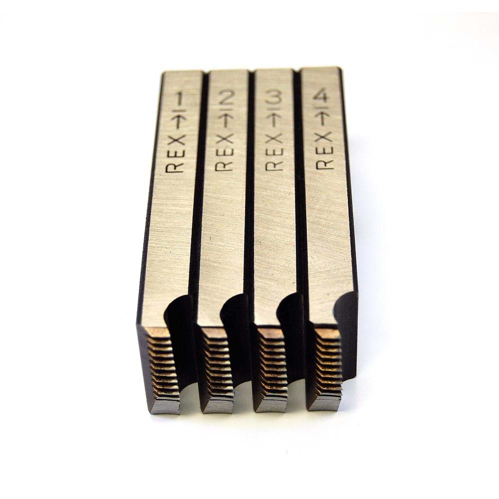 Wheeler Rex 60201 1/2in to 3/4in NPT Alloy Dies - Jim & Slims Tool Supply